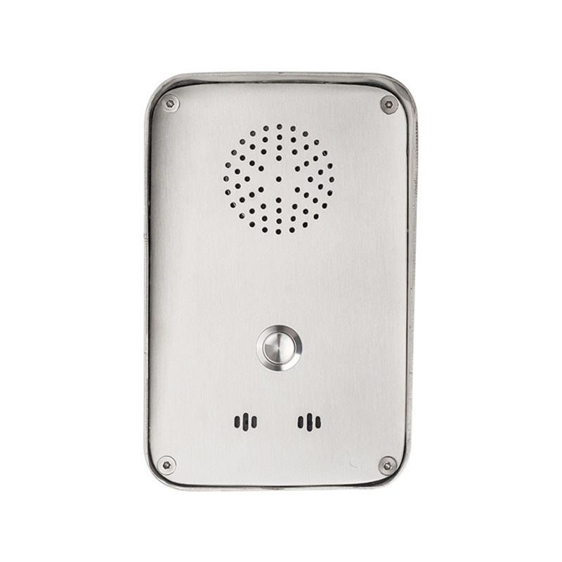 China Rugged Analog SIP Emergency Intercom Call box for railway metro ...