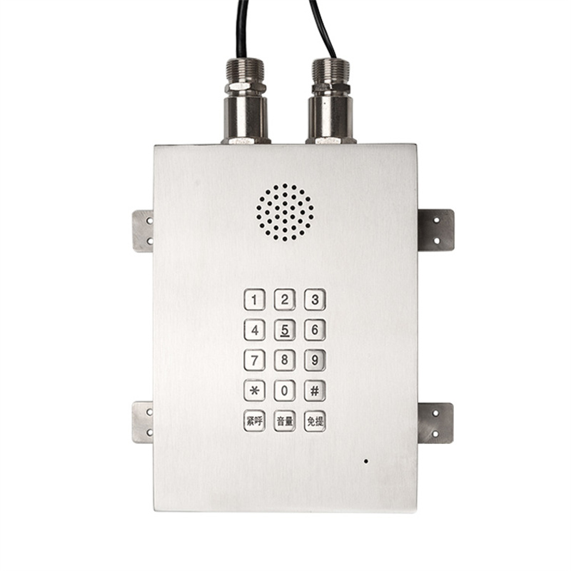 China Explosionproof Wall Mounted HandsFree Emergency Intercom for ...