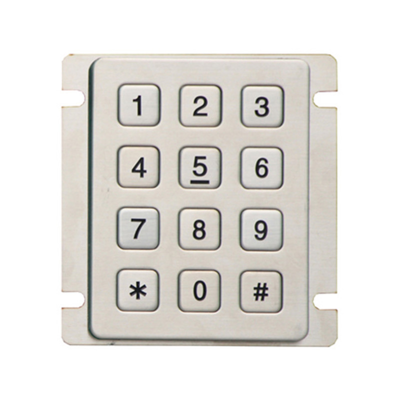 China RS232 IP65 metal keypad for bank used B720 Manufacturer and ...